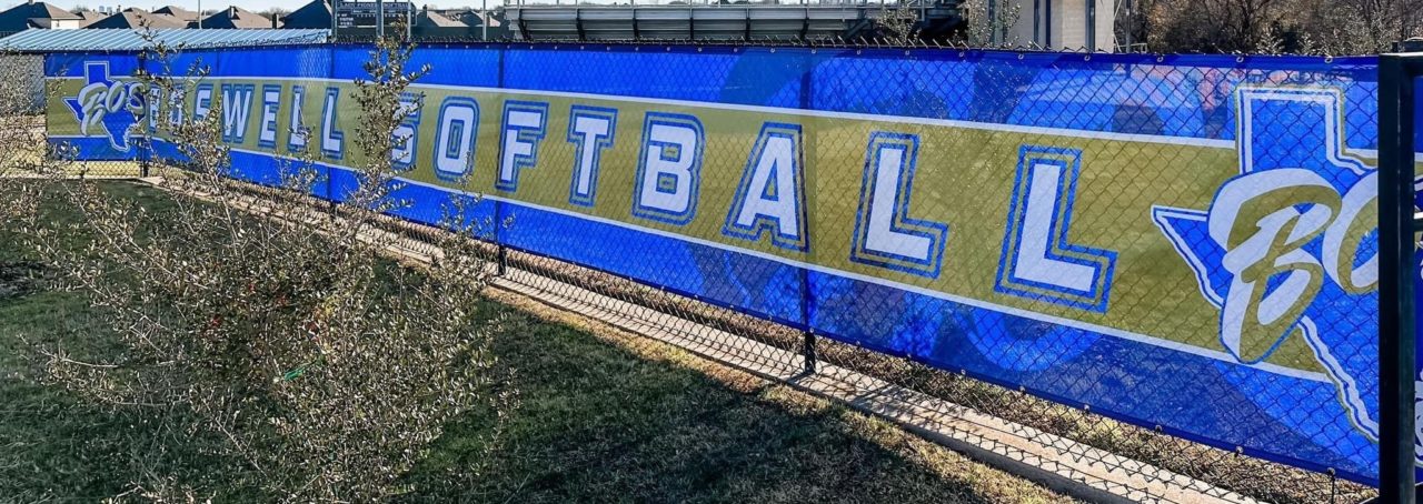 Custom Windscreen | Facility Graphics | Stadium Branding